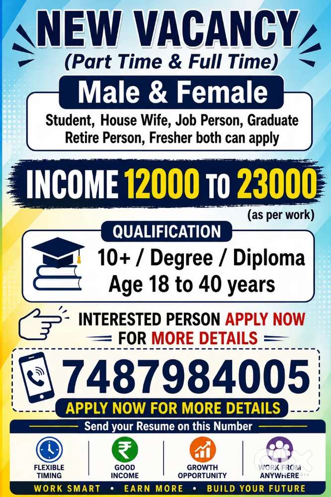 18 Work from Home Jobs in Rajkot - Apply Remote Jobs