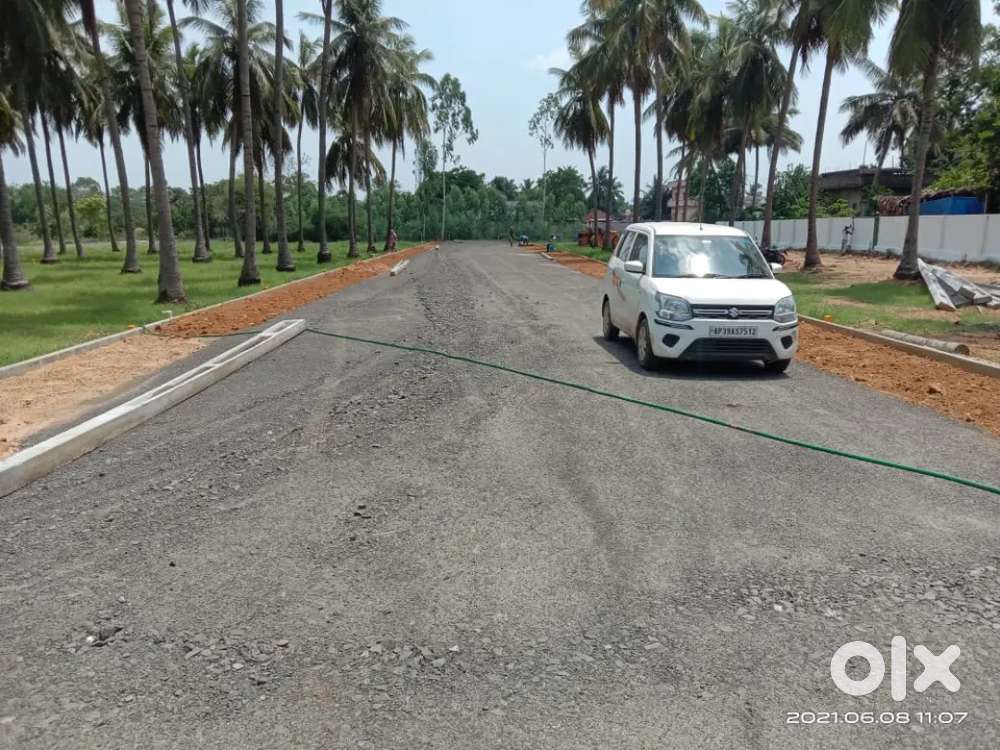 రాజమండ్రి ఎయిర్‌పోర్ట్ రోడ్ బురుగుపూడిలో West Facing Plot GUDA LAYOUT ...