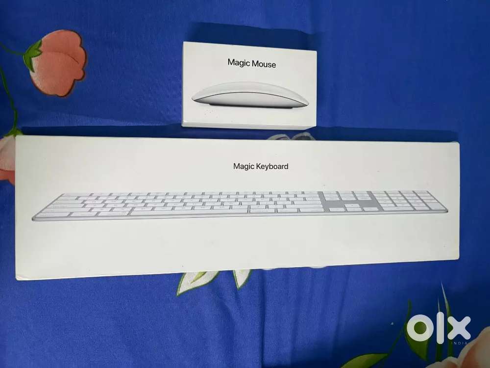 Apple Magic Keyboard Numeric Keypad + Magic Mouse – Like New with Box ...
