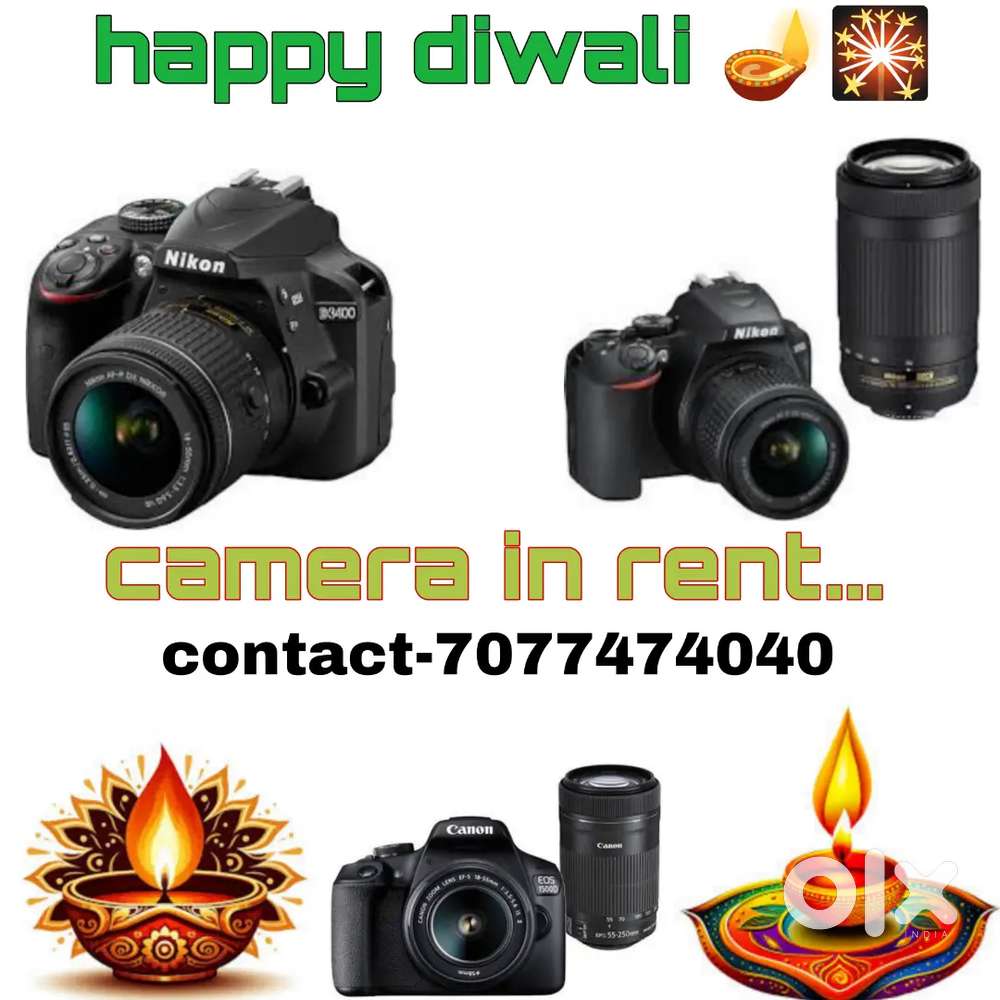 Dslr camera for rent in low price - Cameras & Lenses - 1792436877