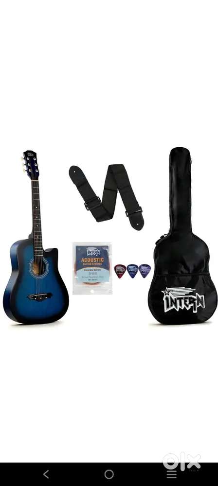 Intern INT-38C-BL Acoustic Guitar - Musical Instruments - 1826605513
