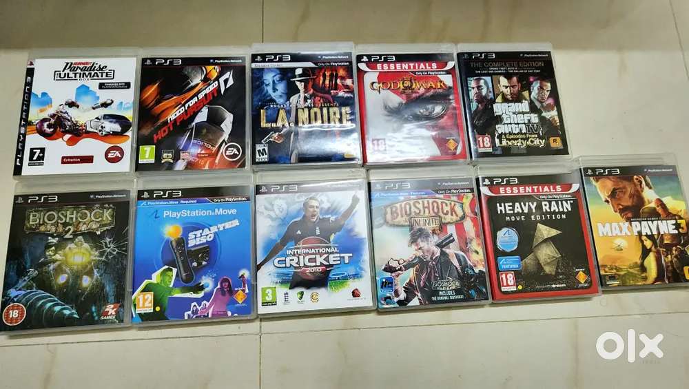PS3 Game collection - Games & Entertainment - 1796869490