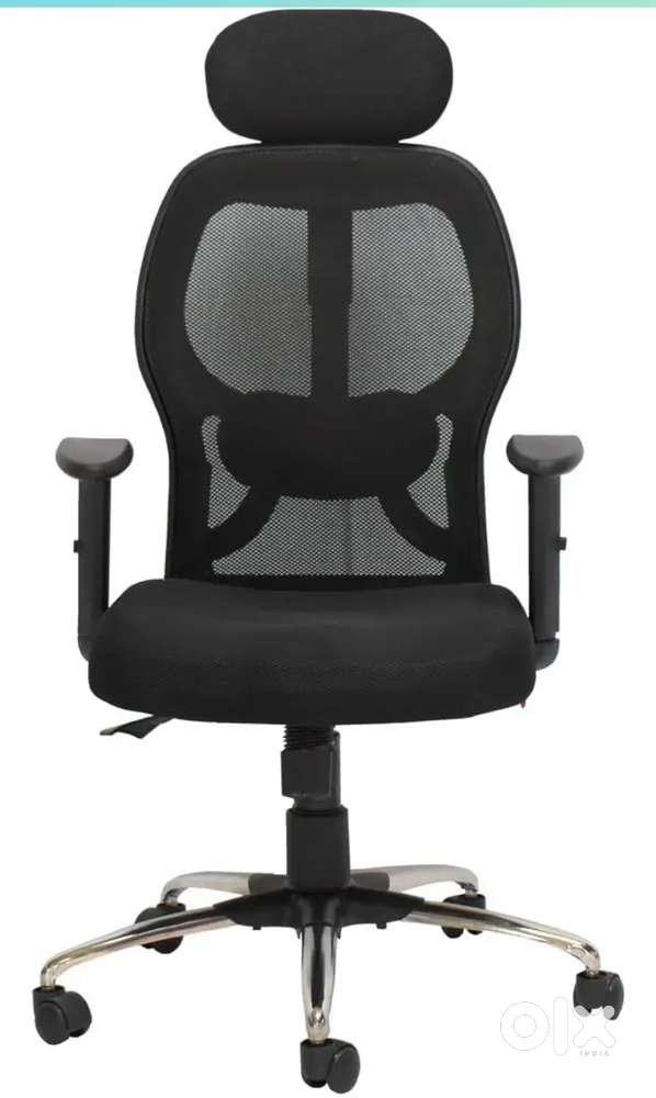Office chair with headrest.Back spring damaged. - Other Household Items ...