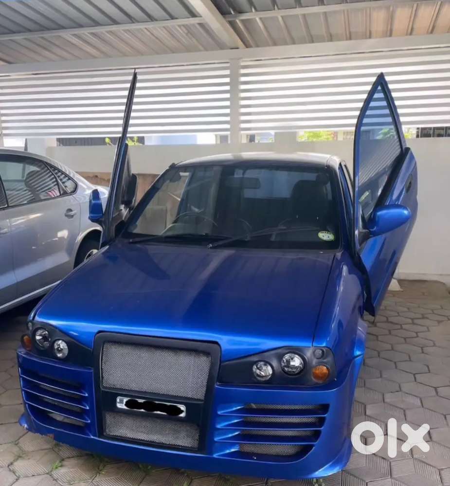 Modified Maruti Zen Blue