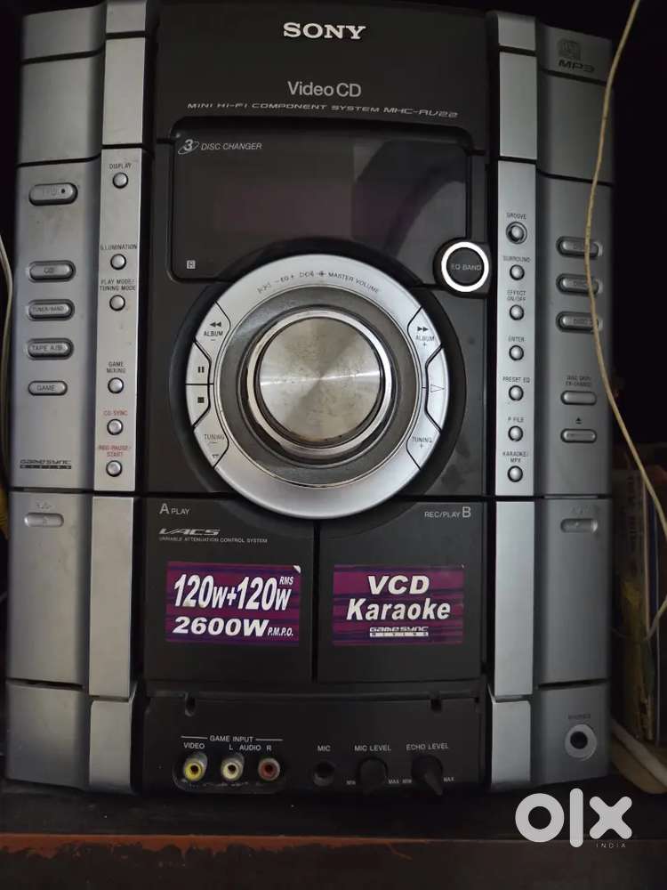 Sony CD player 240 W, double speaker - TVs, Video - Audio - 1826283114