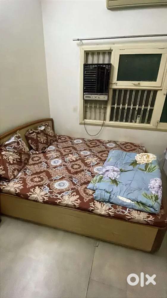 Double bed with mattress for sale - Beds & Wardrobes - 1815291254