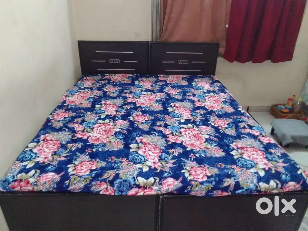 Double bed second hand olx store