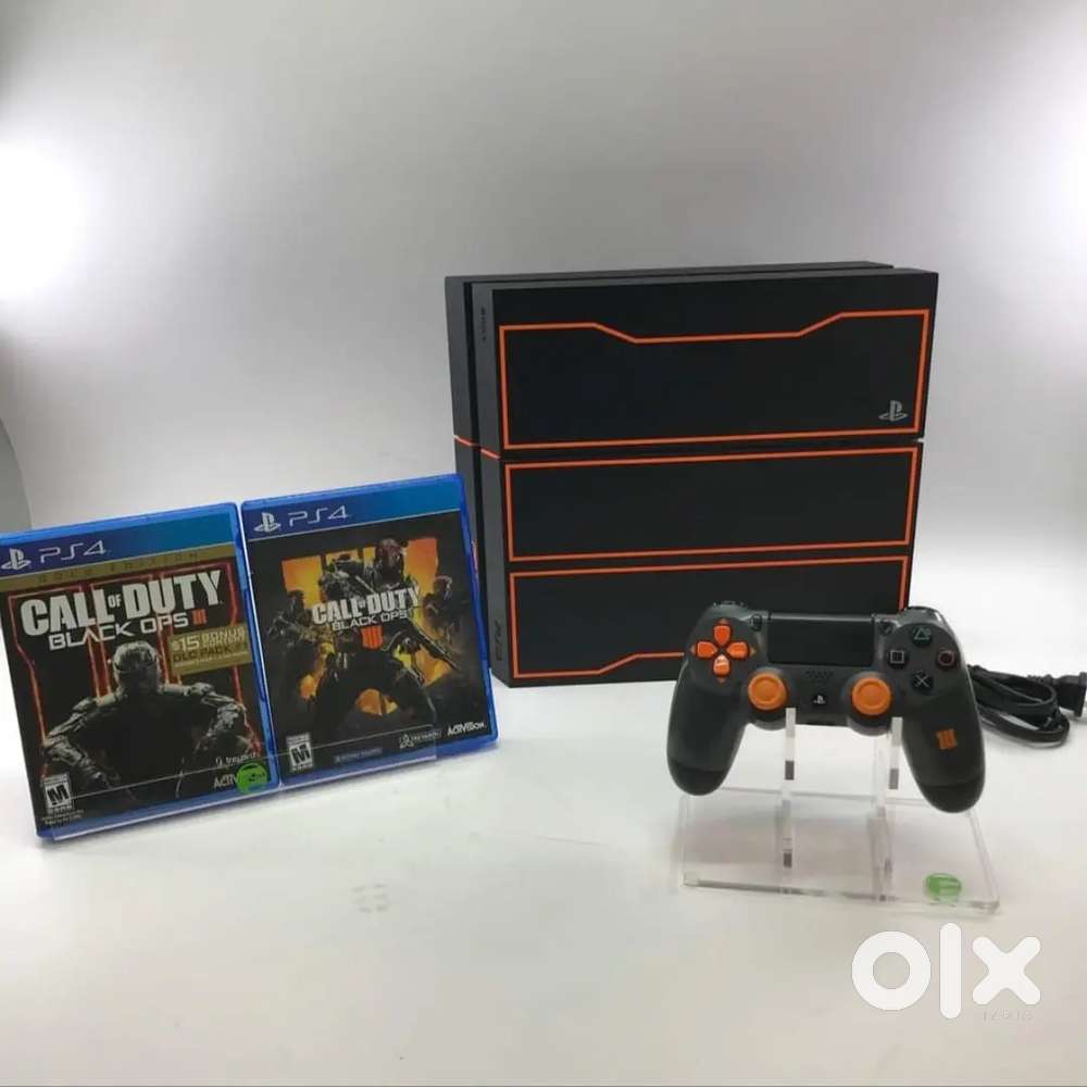 Sony PlayStation 4 Slim PS4 1TB Black Console Black Ops 3 Limited Edit ...