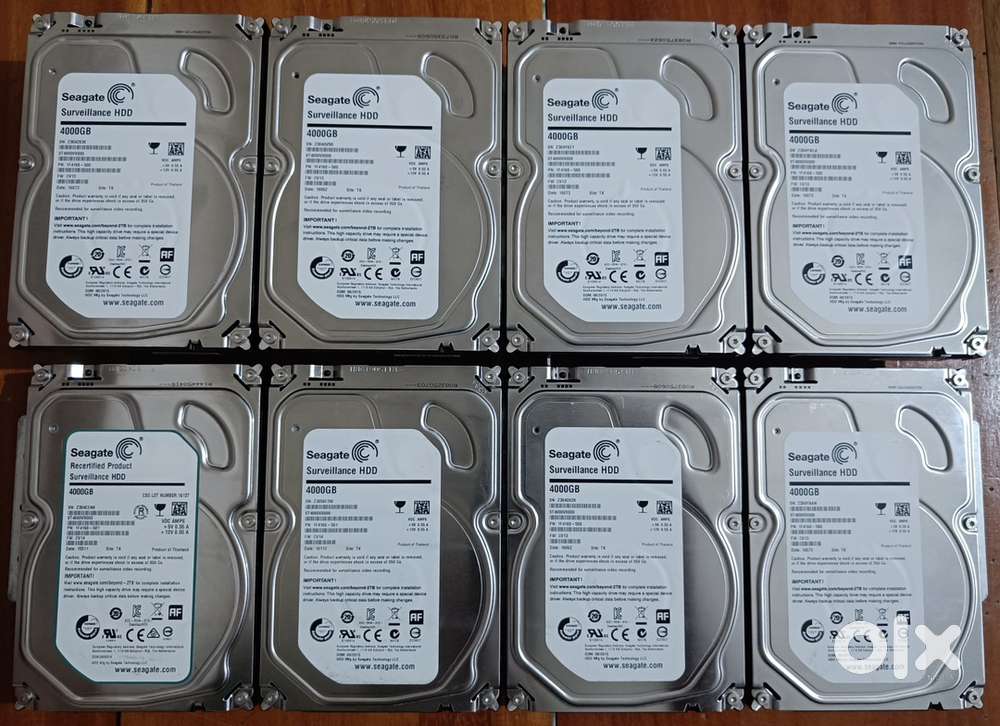 4TB 4 TB 4000 GB Hard Disk Drive for Desktop PC cctv server nas nvr ...