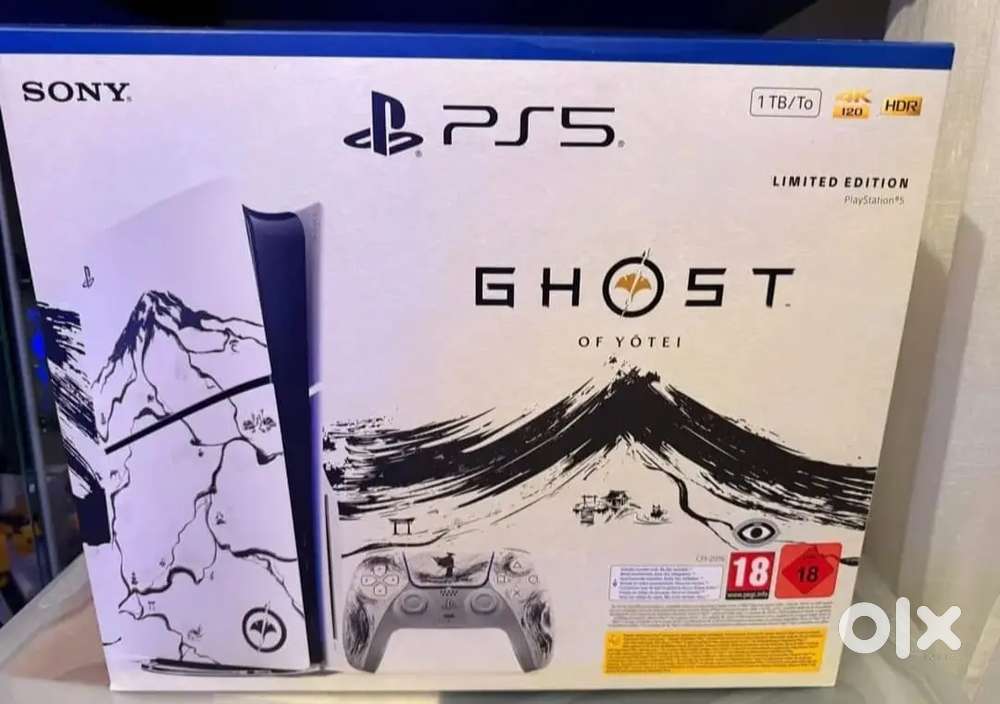 PS5 Ghost of Yotei BLACK Limited Edition console - Games ...