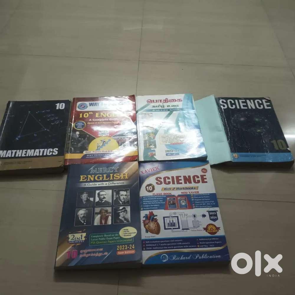 10th Tamil Nadu Samacheer Book & Guide - Books in T Nagar Kamraj Nagar ...