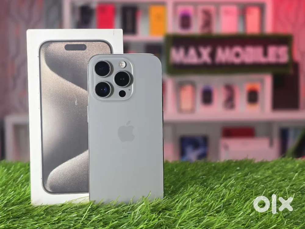 Iphone 15 Pro ( natural titanium ) 256Gb storage Bh : 88% - Mobile ...