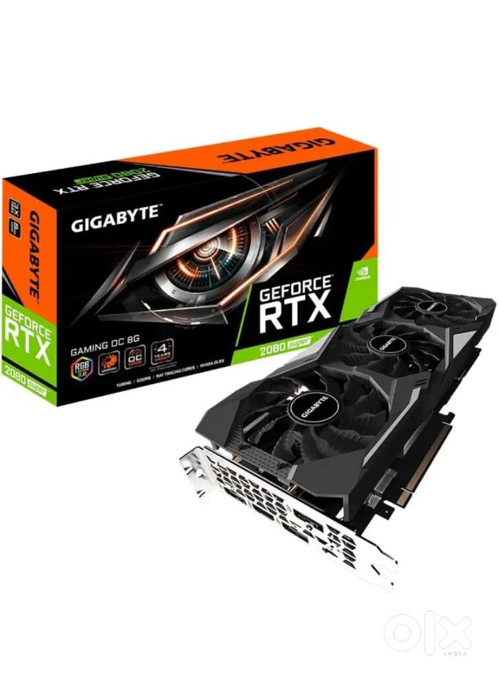 5 years old Gigabyte GeForce RTX 2080 Super Gaming OC 8G Graphics Card ...