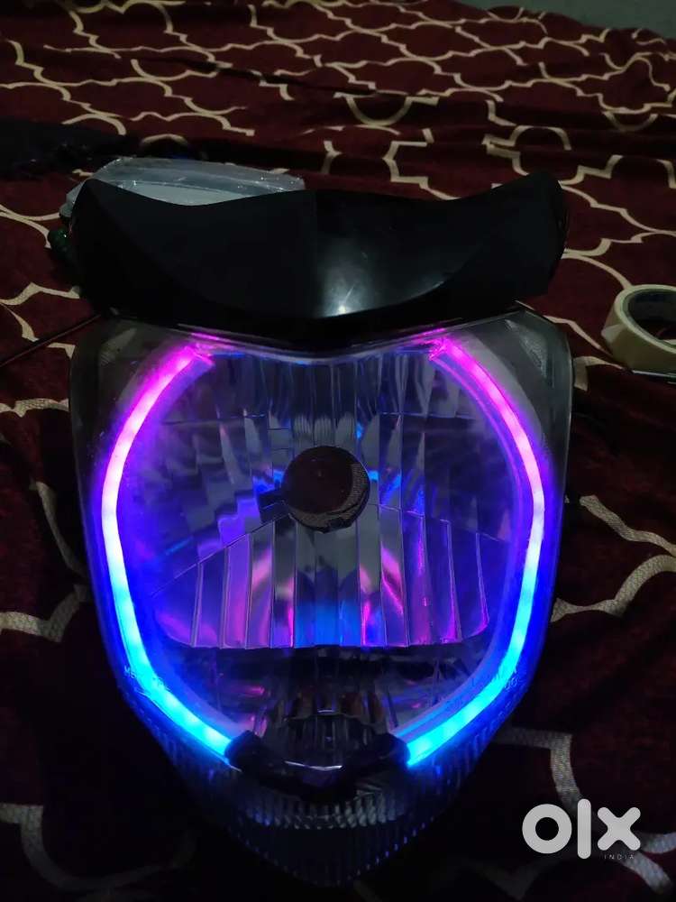FZ v1 headlight with drl with Bluetooth controller - Spare Parts ...
