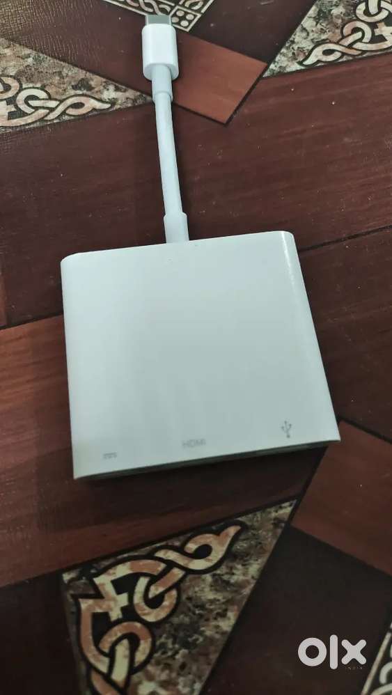 Apple usb C hub 3 in one multi port Apple USB-C Digital AV Multiport ...
