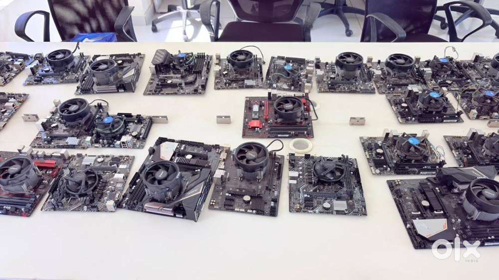 Desktop Items, Used motherboard, SMPS, Intel i5 / Ryzen 5 processors ...