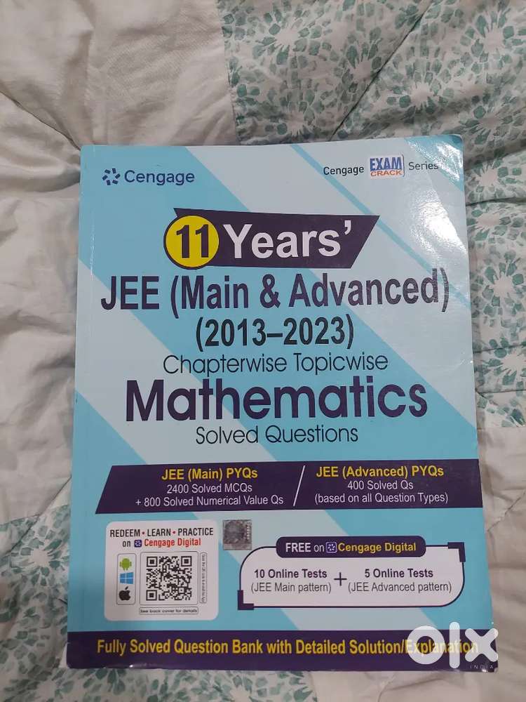 Cengage Class 12th and 11th JEE PYQS MATHS - Books - 1808434235
