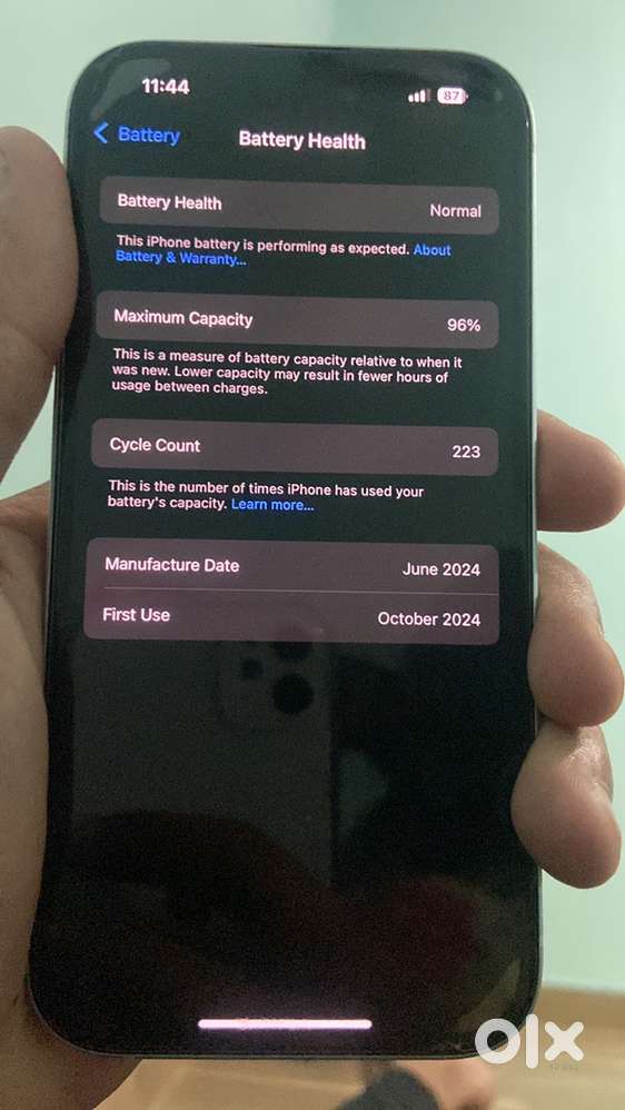 Good condition phone iphone15 ,128 white clour - Mobile Phones - 1805024254
