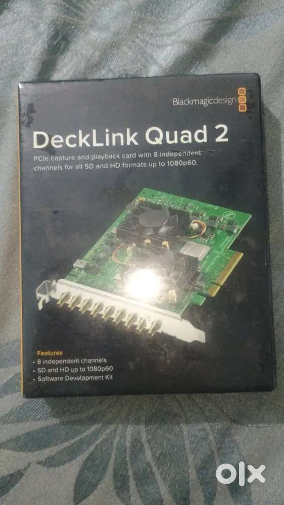 Blackmagic Decklink Quad 2 Capture Card New - Games & Entertainment - 1820802116