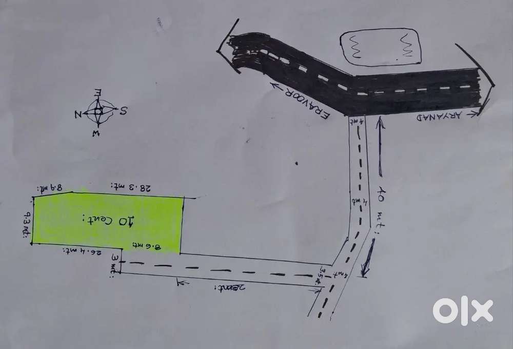 Aryanadu. House plot for sale - Lands & Plots - 1820715900