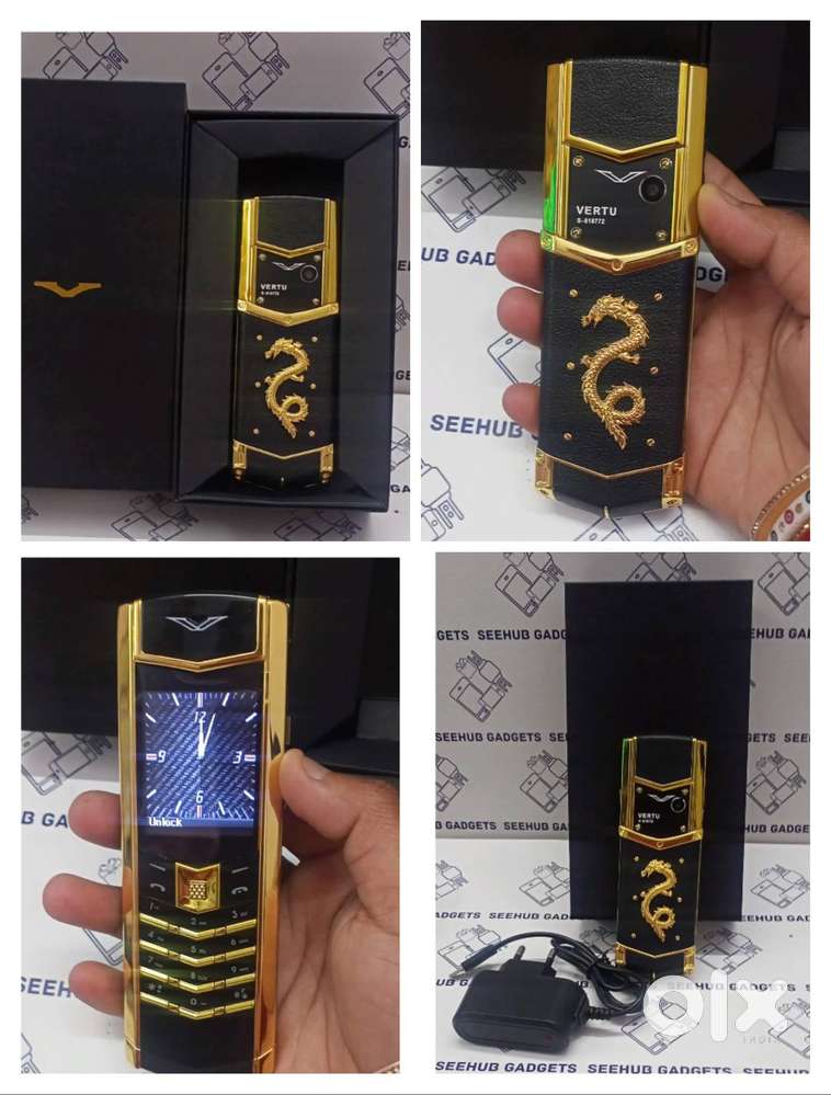 Vertu Dragon edition Box pack with all accesories and box with bill an ...