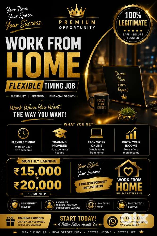 2 Work from Home Jobs in Handwara - Apply Remote Jobs