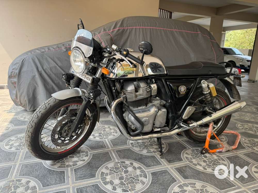 Mr clean Continental GT650 with aftermarket exhaust - Motorcycles ...