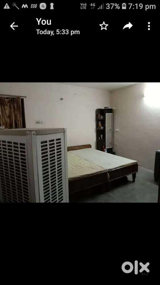 One room on twin sharing basis with kitchen gas cooler fridge in 27 - PG & Guest Houses - 1808615628