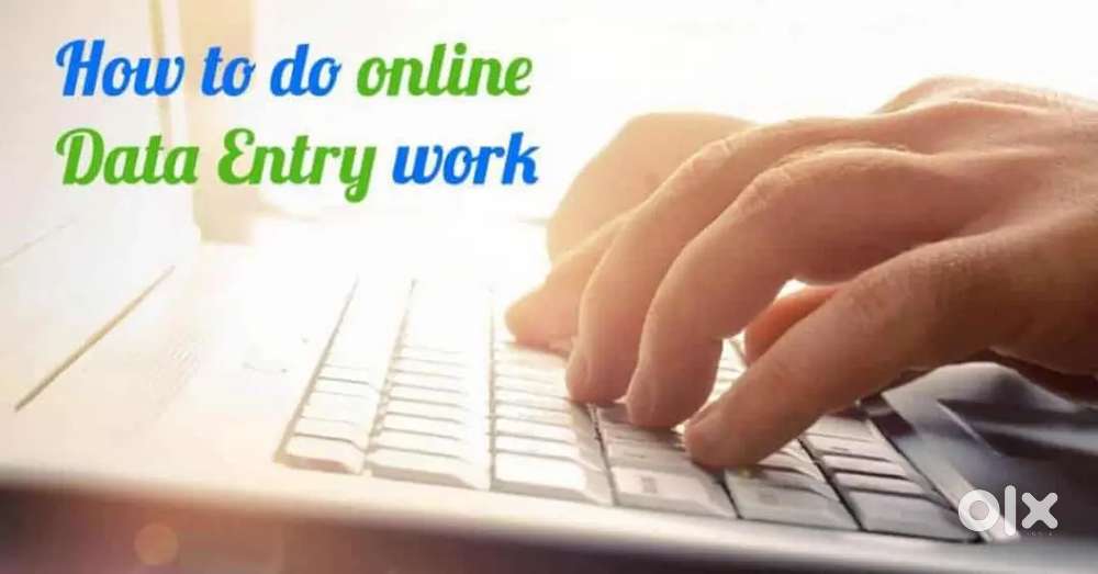 Home based job data entry typing work - Data entry & Back office ...