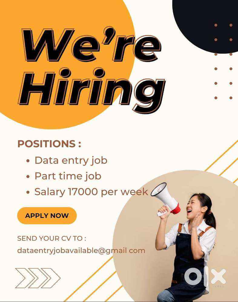 Part-time Computer Data Entry Operator and Typing Jobs - Data entry ...