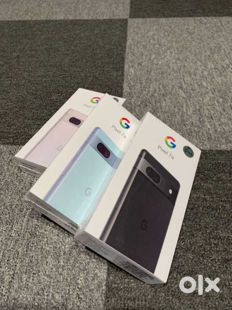 Google pixel 7A-dual sim-and google pixel 6-single sim slot sealed ...