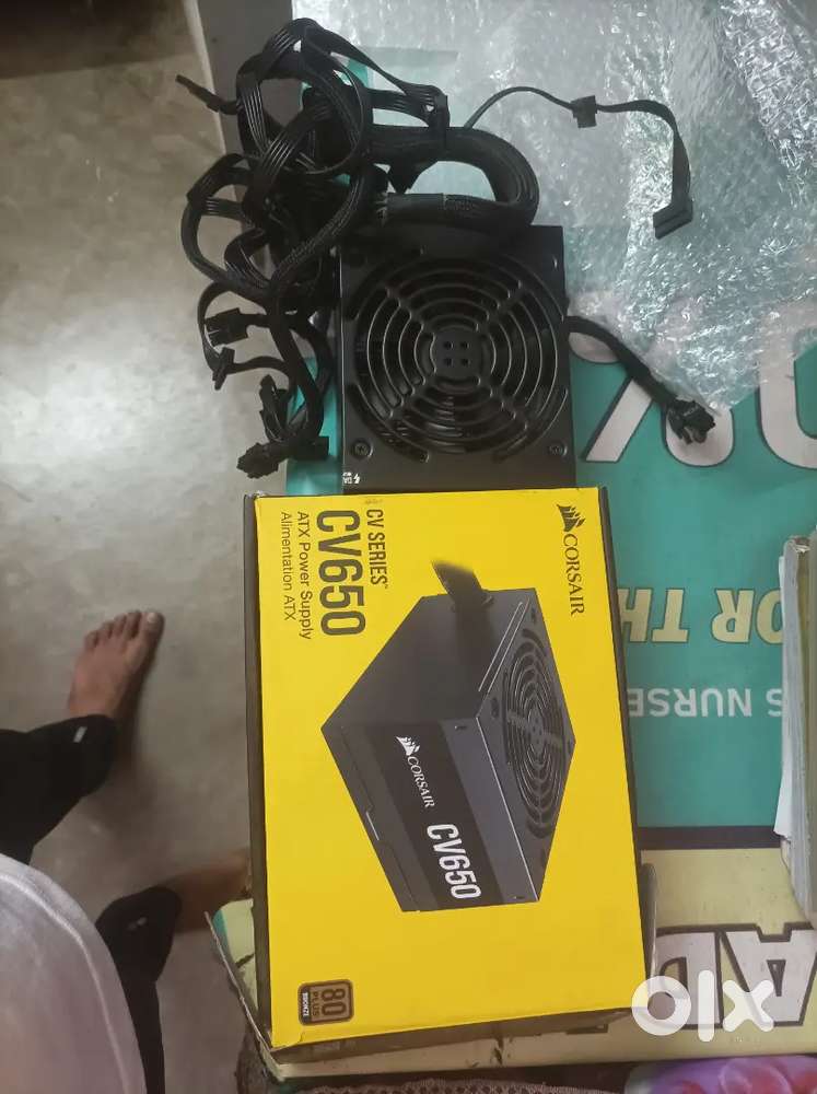 SMPS :- CORSAIR CV 650 WATT RAM :- 8GB x 2. LPDDR4. 3200 MHZ - Computer ...