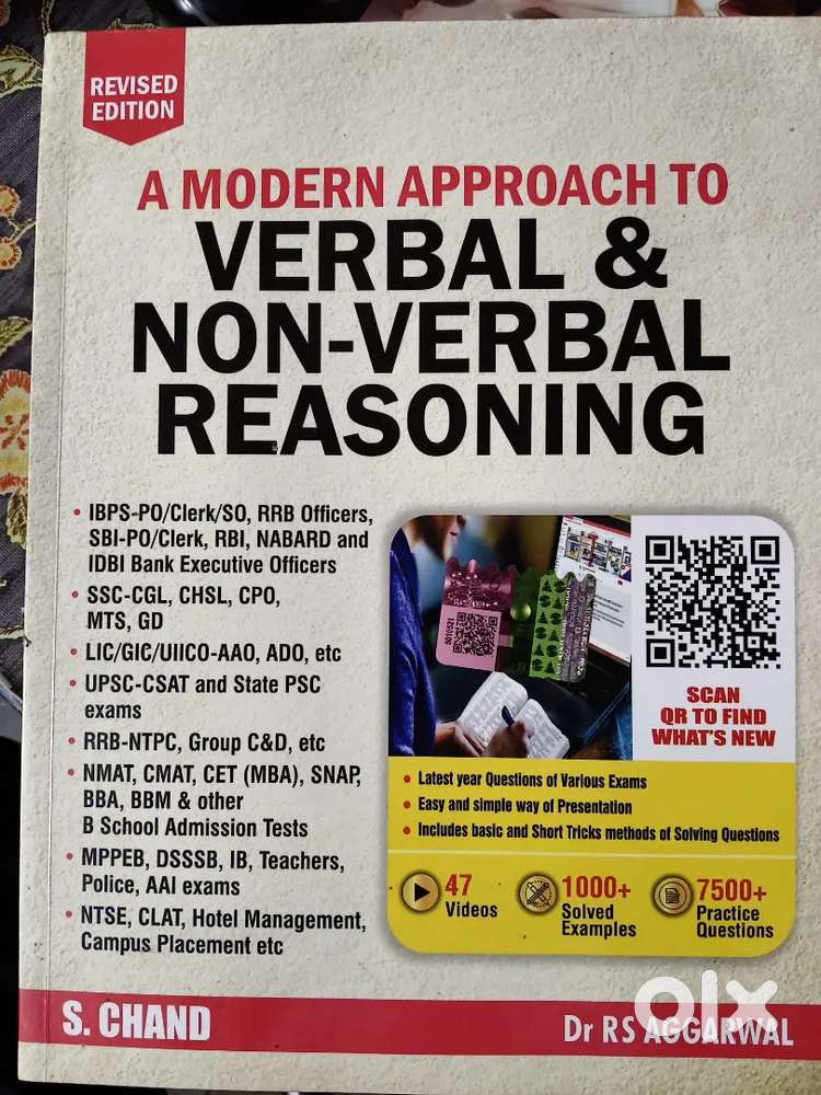 A modern approach to verbal and nonverbal reasoning for all exams ...
