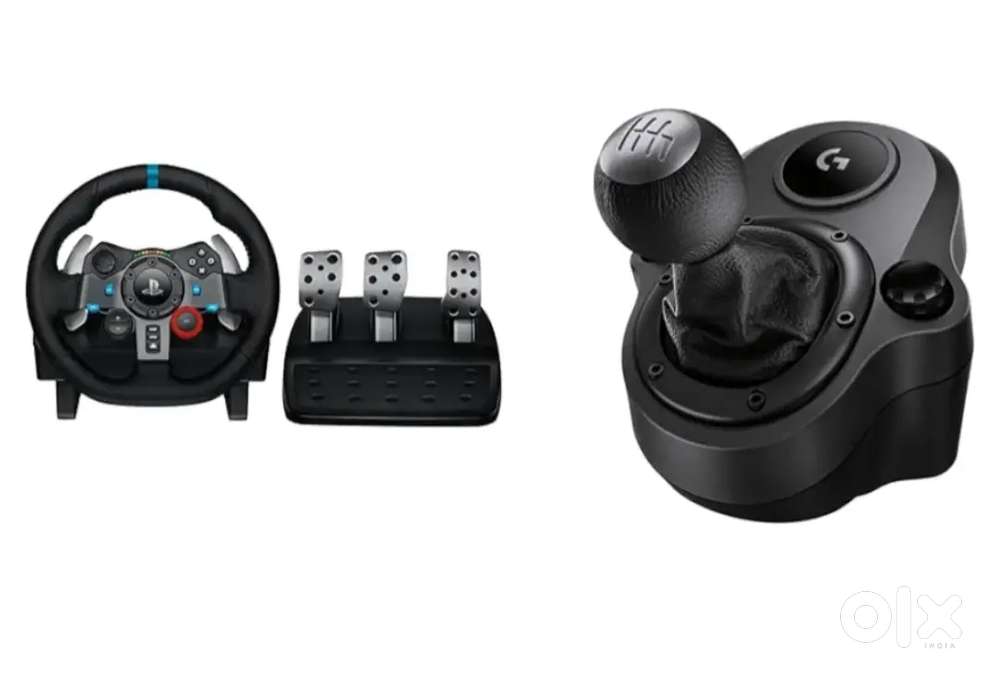 Logitech G29 Driving Force Racing Wheel and Floor Pedals + stick ...