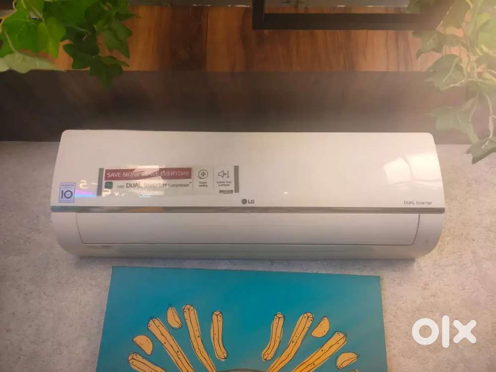 5 star LG Dual Inverter 1.5 ton ACs (2 pcs) and 4 Havells Wall fans ...