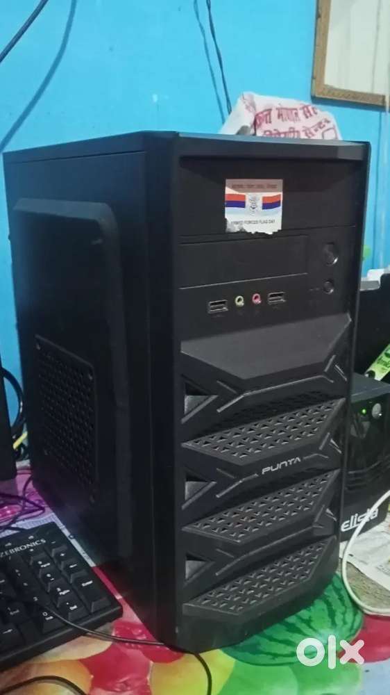 Complete Desktop PC Setup i3 Monitor + Keyboard Ready to Use Office ...