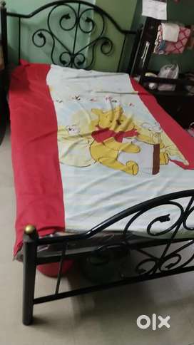 Single Iron Bed Buy Sell Used Furniture in India OLX