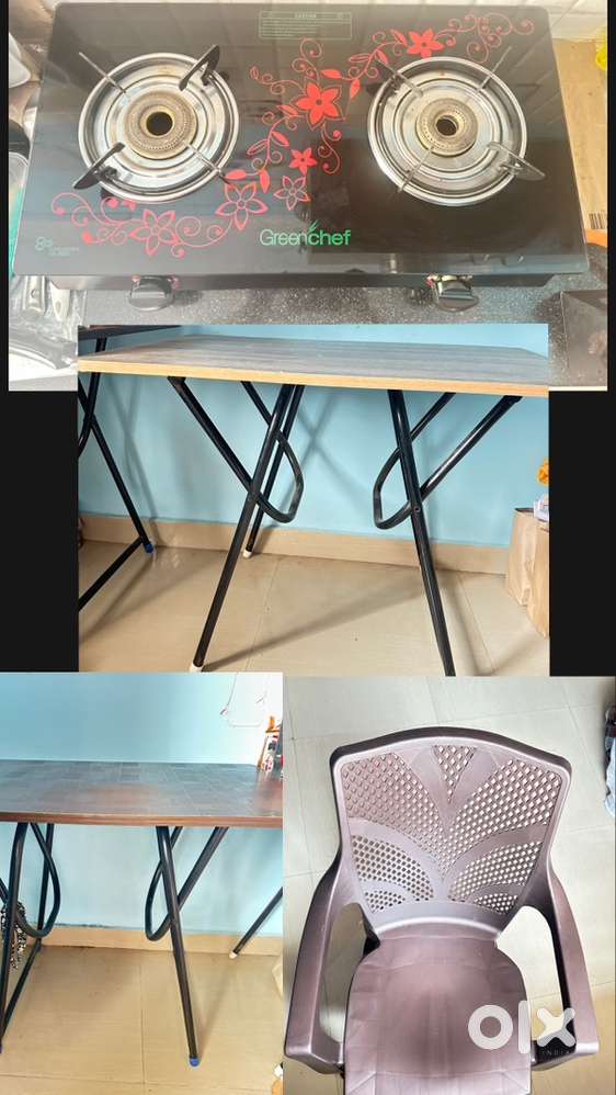 2 Study Tables + 1 Plastic Chair for Sale — Good Condition - Other ...