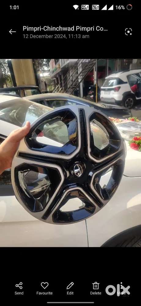 TATA Nexon wheel cover 15 inch set of 3/2/1 - Spare Parts - 1810239254