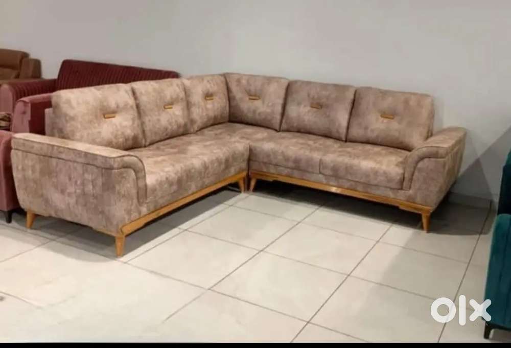 Normal basic model L shape sofa set - Sofa & Dining - 1780919379