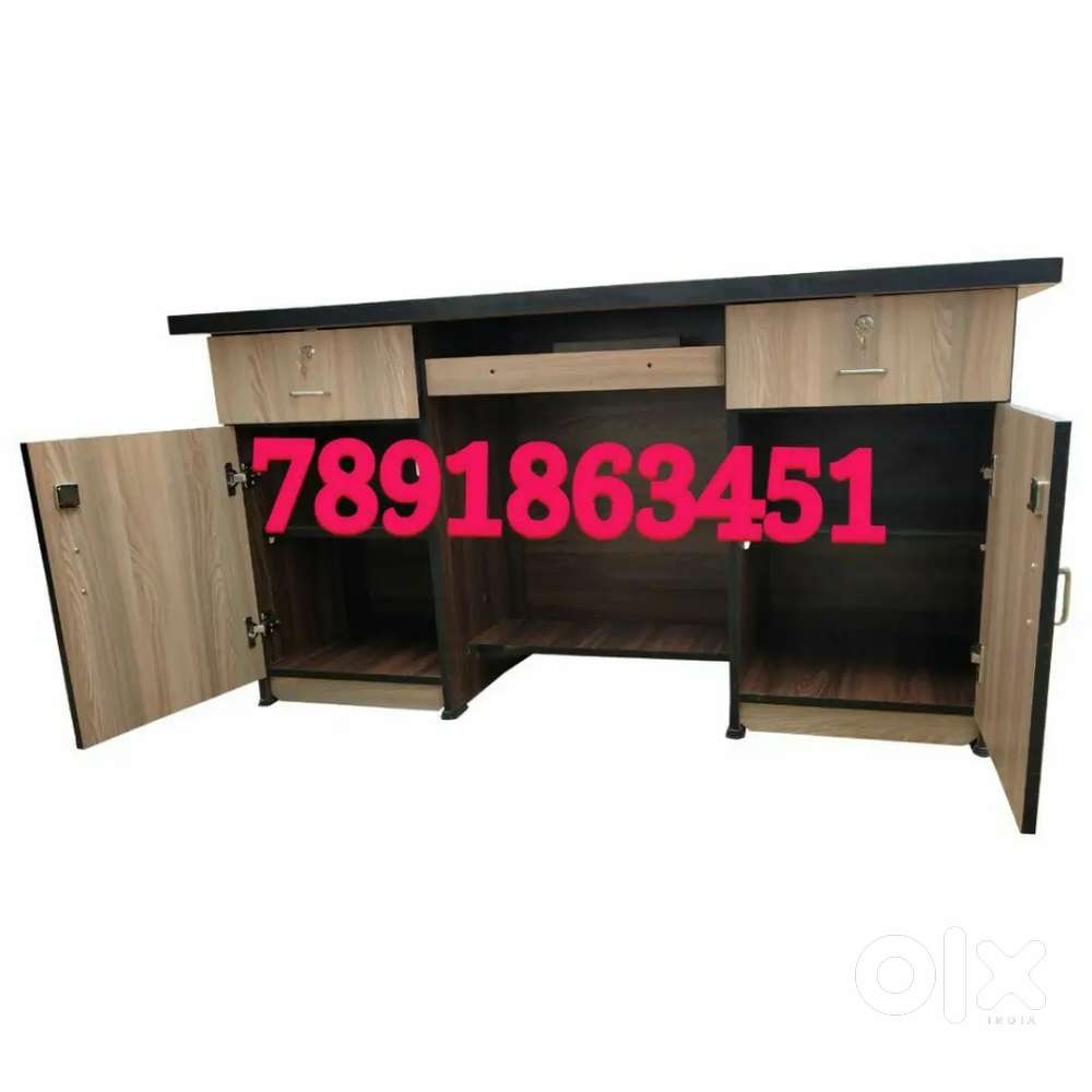 Neww wooden office table with cabinet drawer office furniture - Other ...