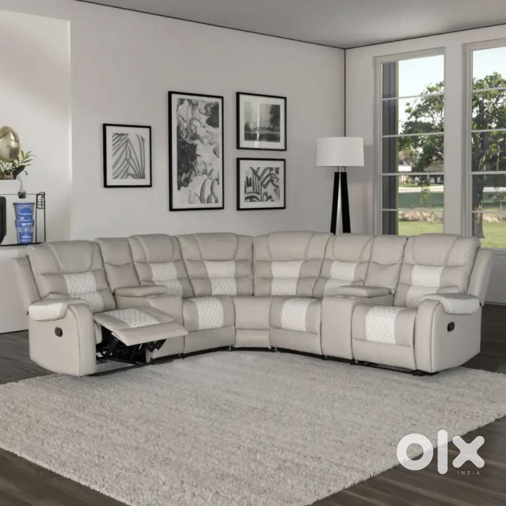 L shape Recliner sofa set in emi available Aliyar Arham Recliner - Sofa ...