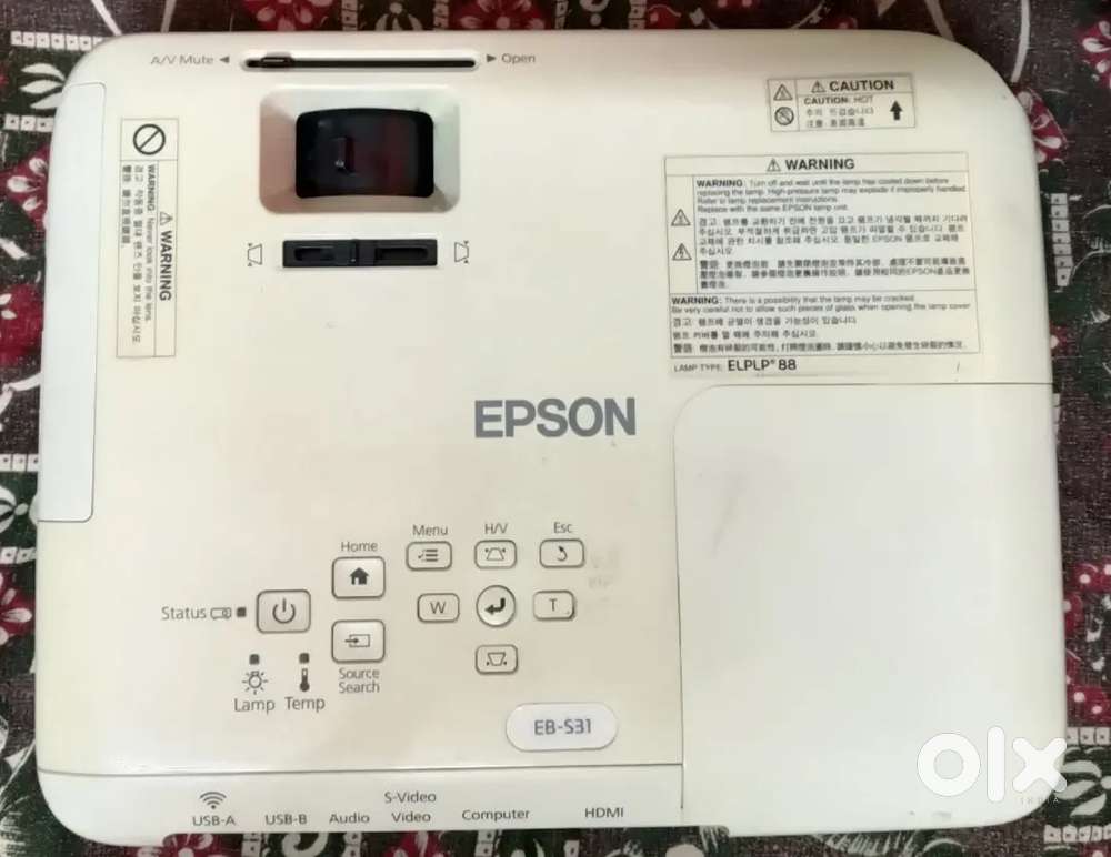 EPSON PROJECTOR ,AMPLIFIER, SPEAKER AND SCREEN FOR SALE - TVs, Video ...