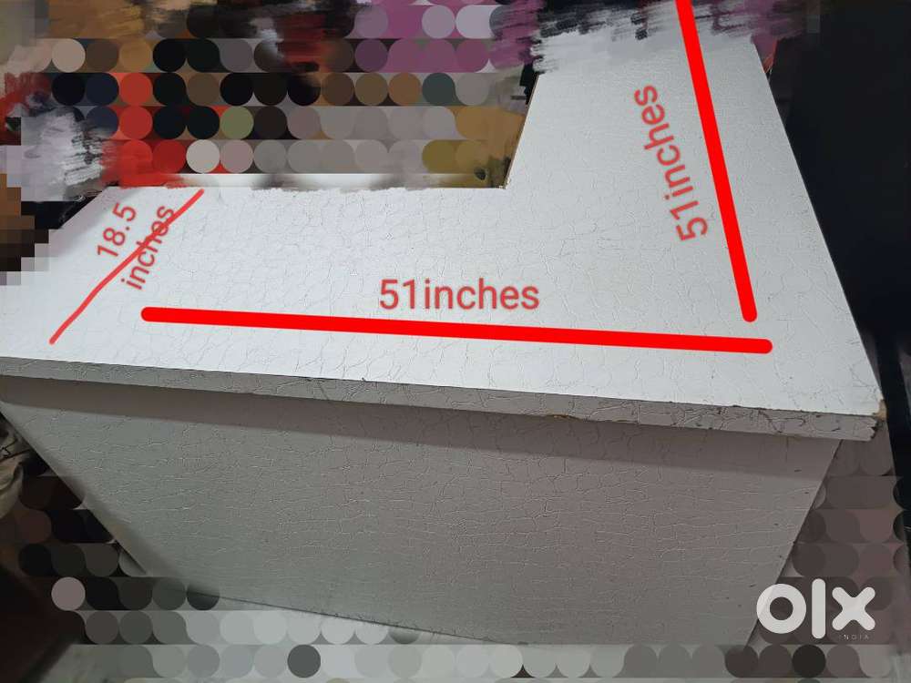 counter table| computer table wooden with shel|sofa set 5 seater|setti ...