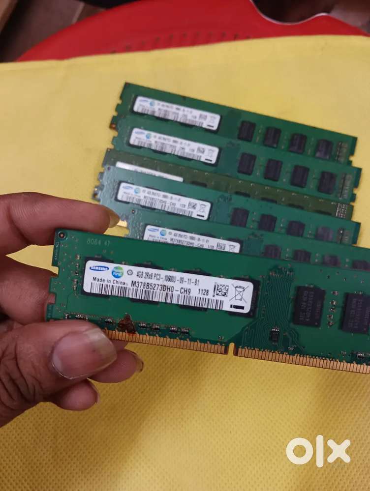 Samsung RAM - Desktop PC pull out RAM 4GB ddr3 (6pcs) - Computer ...