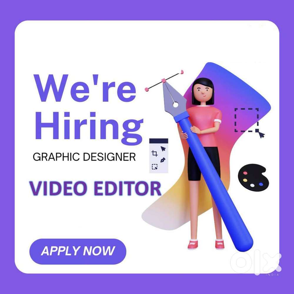 WANTED GRAPHIC DESIGNER & VIDEO EDITOR - Designer - 1813112638