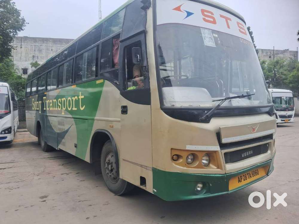 ASHOK LEYLAND bus 40 str A/C side engine. Veera body - Commercial ...