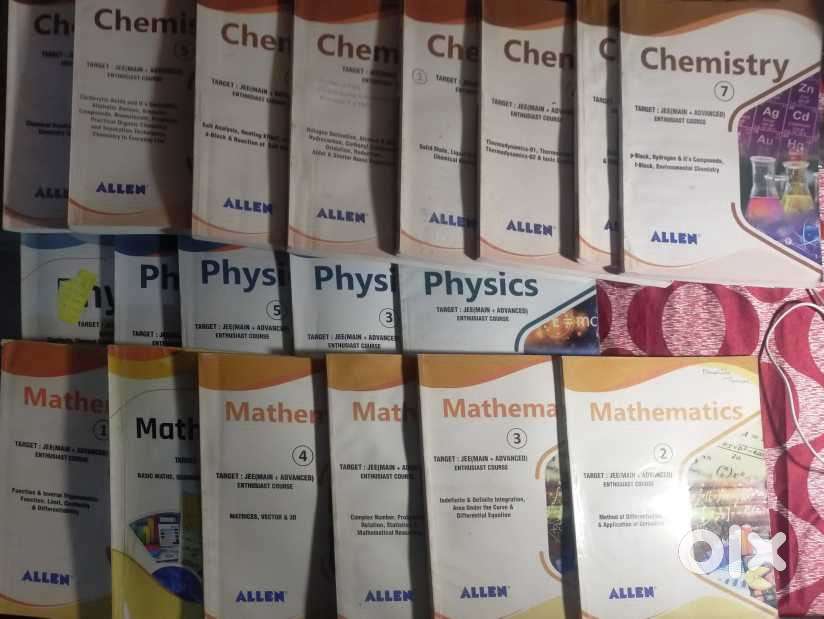ALLEN JEE MODULES CLASS (11+12) NEW CONDITION - Books - 1801351285