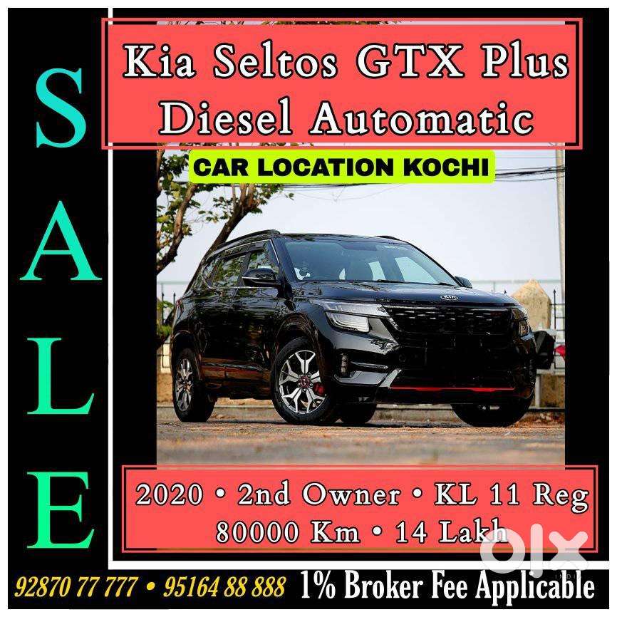 Kia Seltos GTX Plus AT D, 2020, Diesel - Cars - 1797976713