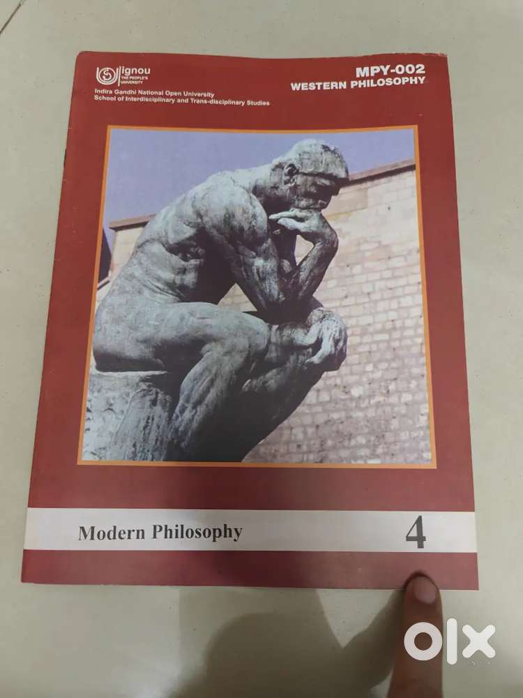 M.A. in Philosophy books of IGNOU. Whole set of books of 2 years ...